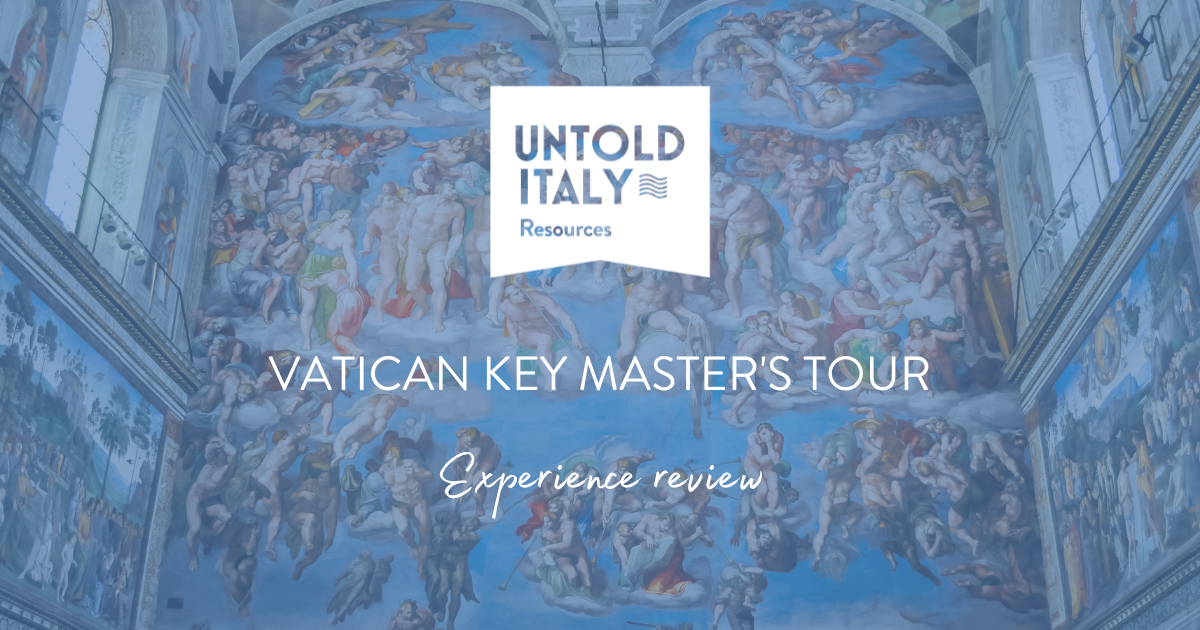 VIP Vatican Key Master's Tour Review
