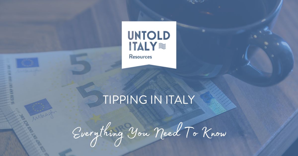 Tipping in Italy: Everything you need to know - Untold Italy